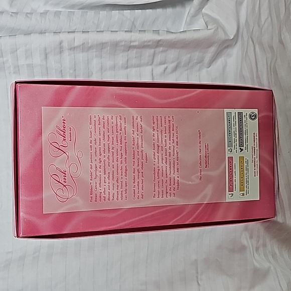 Mattel | Toys | Barbie Pink Ribbon Pink Label Barbie Collector Breast ...